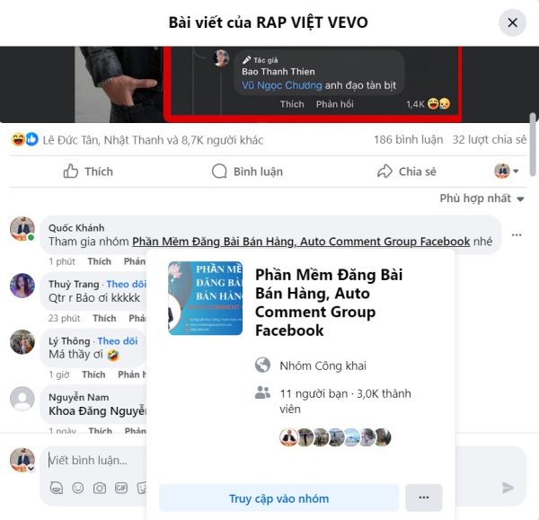 Hướng dẫn cách kéo mem nhóm Facebook hiệu quả